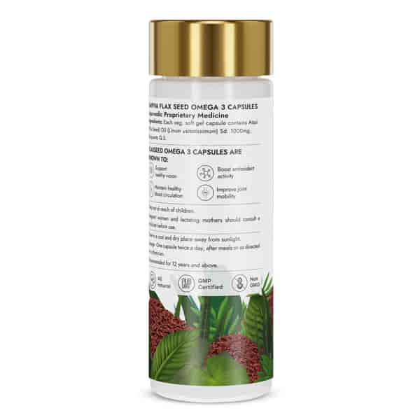 Kapiva Omega 3 Capsules | Heart & Brain Health