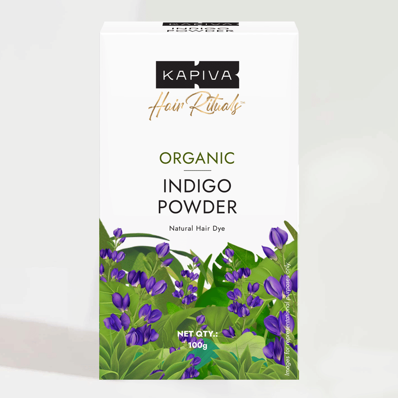 Kapiva Organic Indigo Powder | Natural Hair Dye