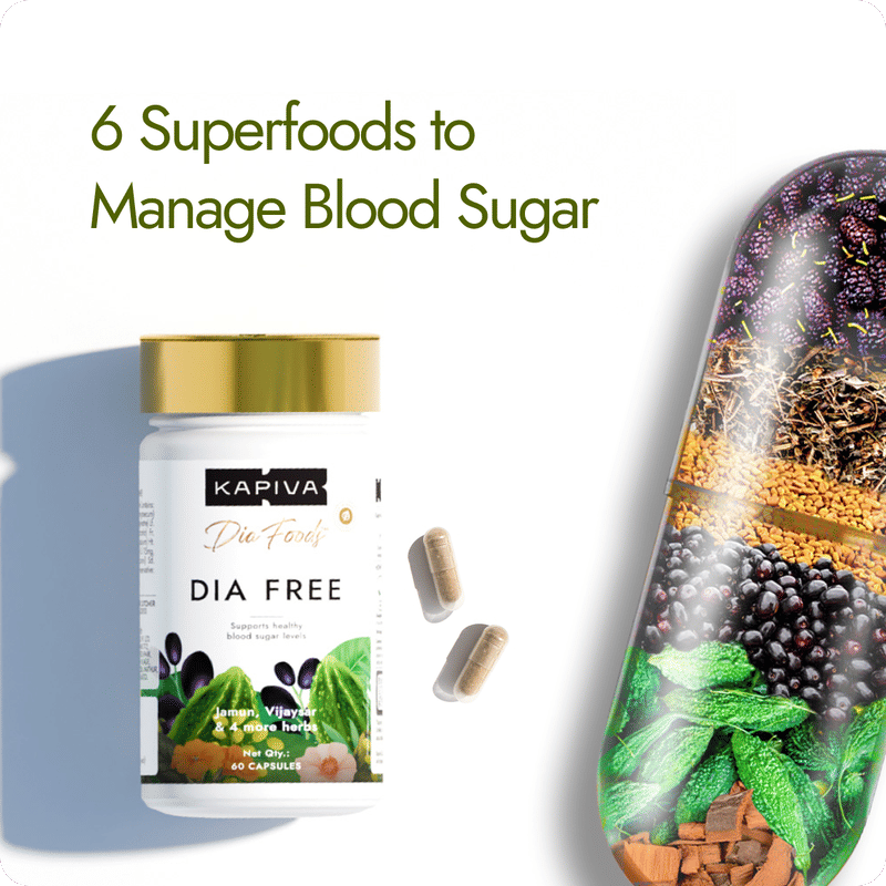 Dia Free Capsules: Helps Manage Sugar Levels