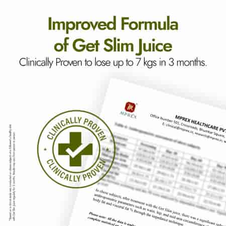 Buy Get Slim Juice 1 L Online for Weight Loss at Best Prices | Kapiva