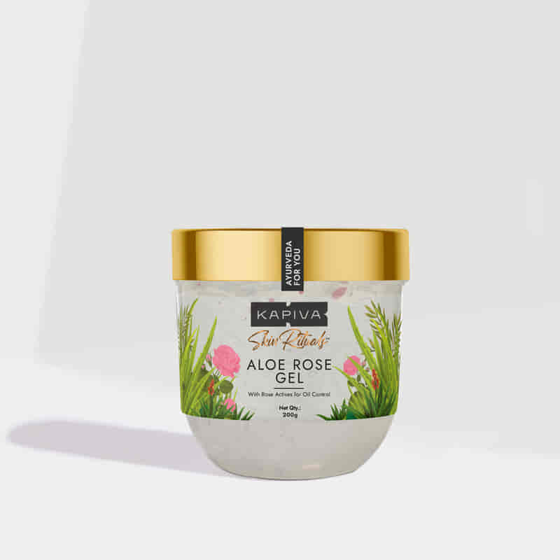 Aloe Rose Gel for Oil Control & Hydration | Kapiva